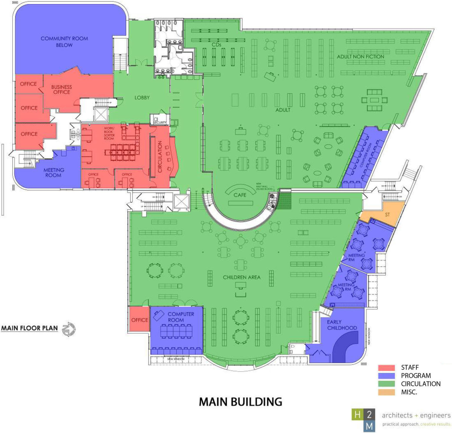 Main Library Building – Mastics-Moriches-Shirley Community Library